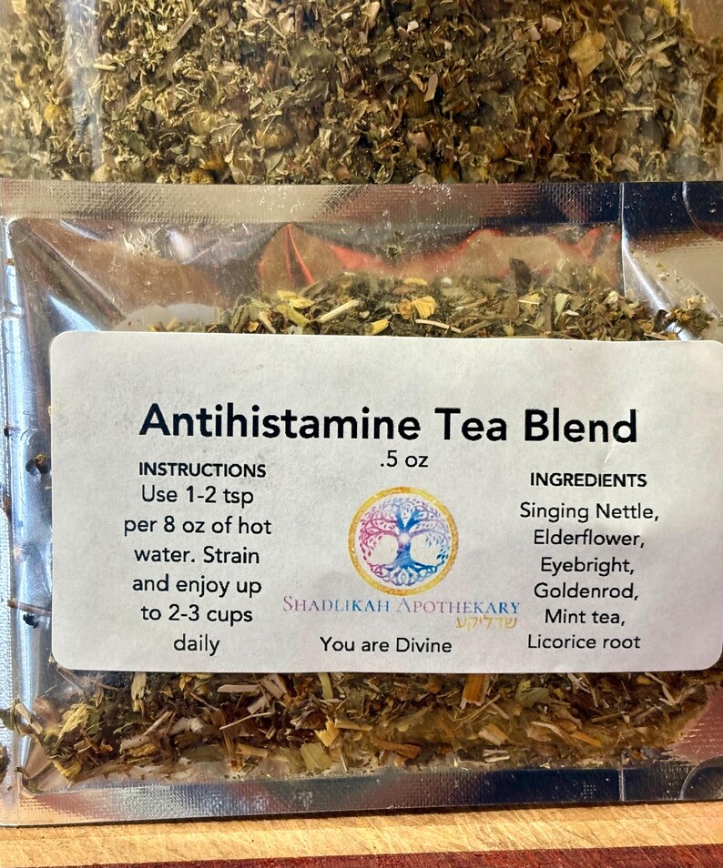 Herbal Tea Blend for Seasonal Support - Antihistamine Formula - Etsy