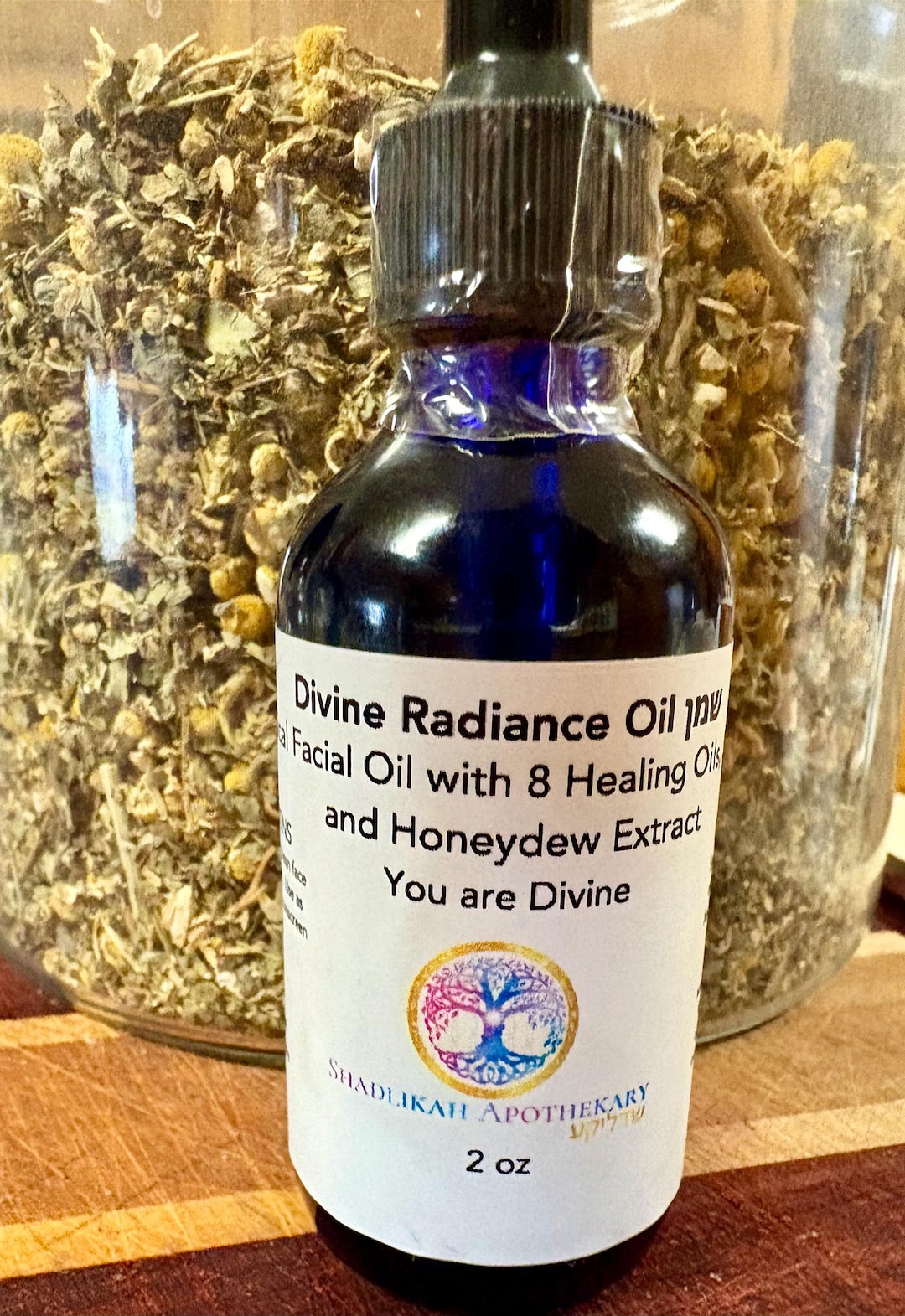 Divine Radiance Face Oil W/ 8 Healing Oils + Honeydew Extract - Etsy