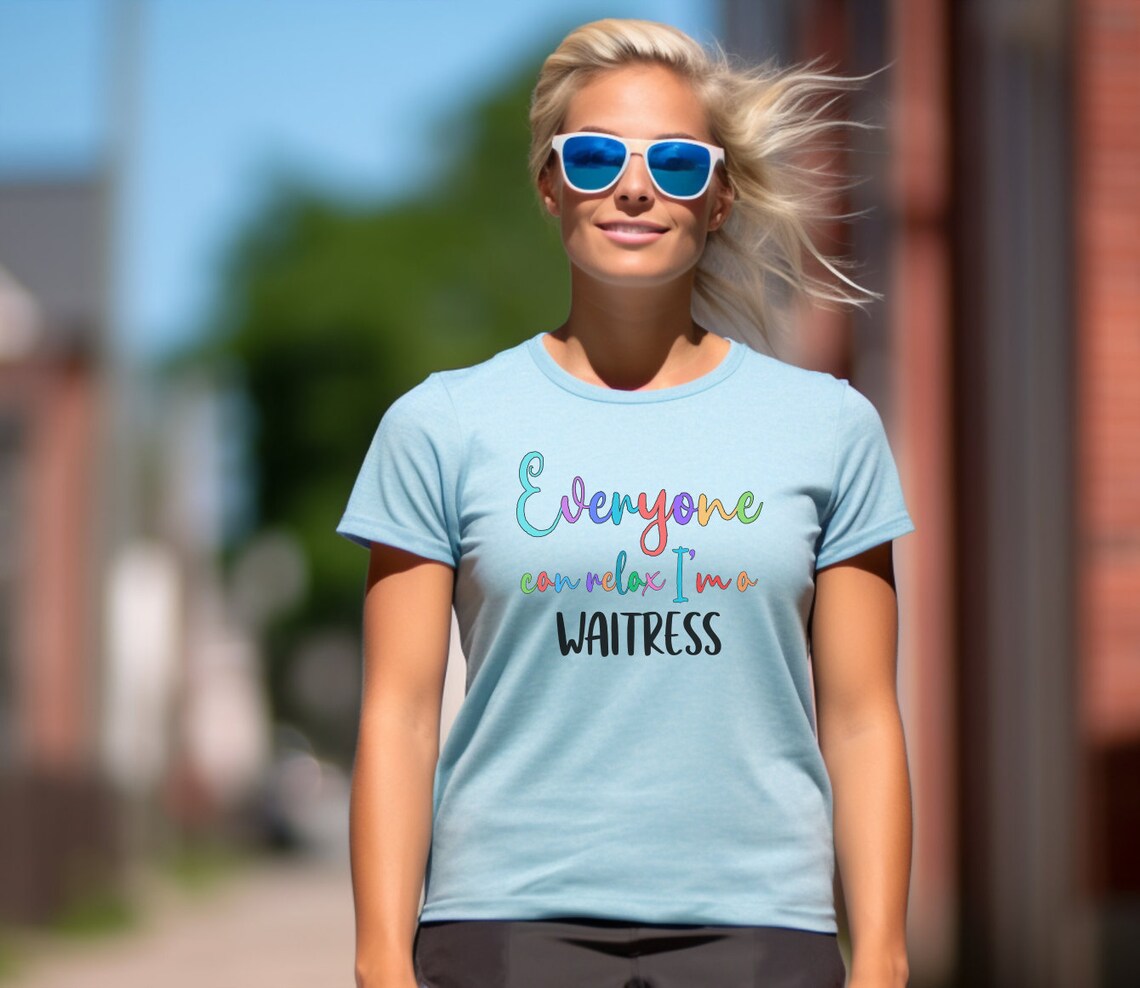 Funny Waitress Shirt, Waitress Gift, Work Appreciation, Office Gift ...
