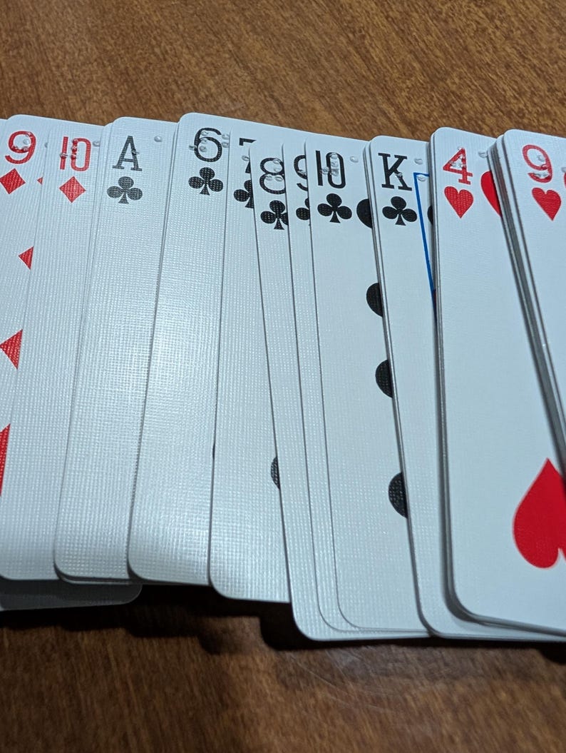 Braille Playing Cards – Standard 52 Card Deck With Braille | Accessible ...