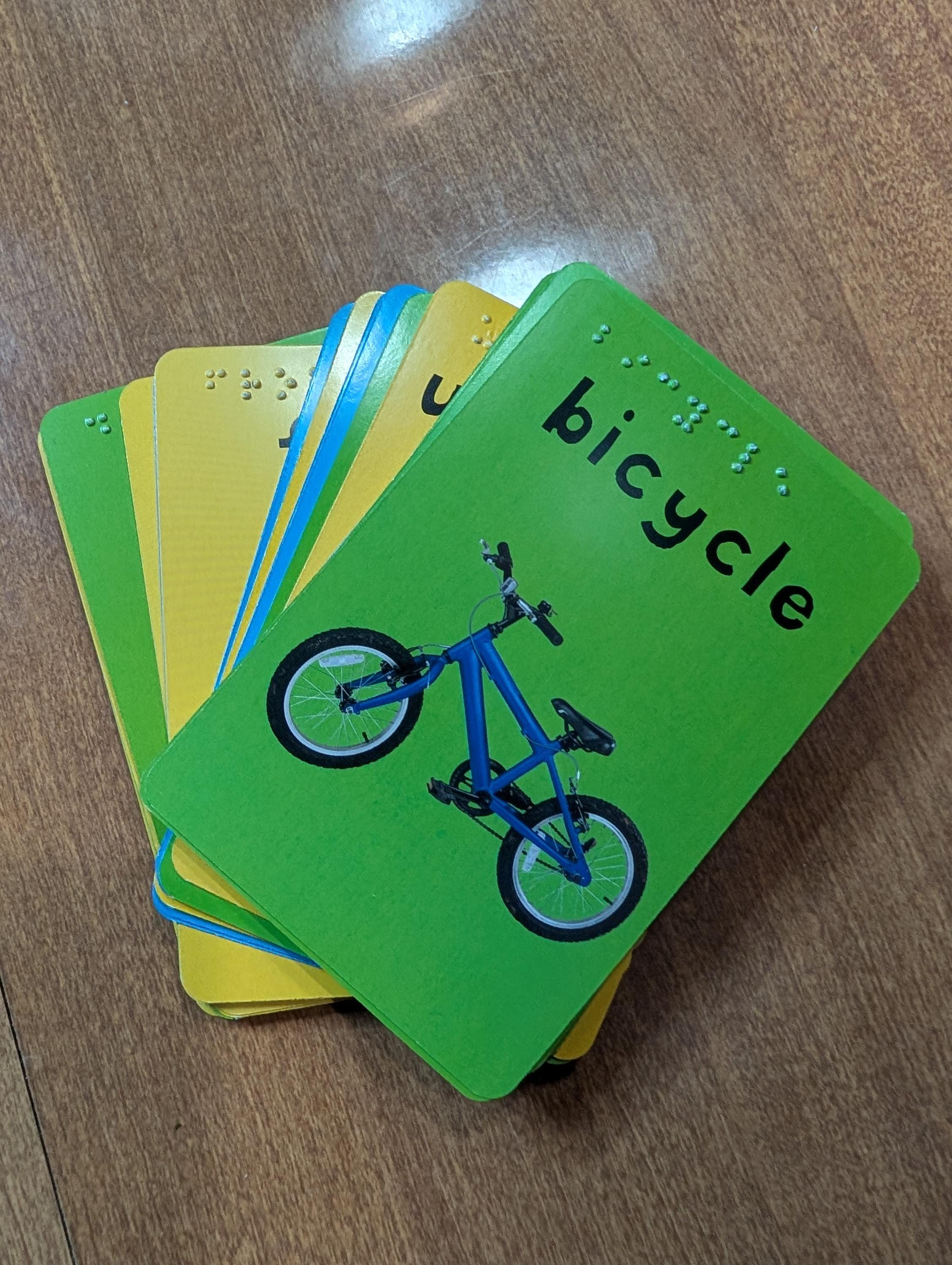 Braille First Words Matching Game | Accessible Memory Game for Blind ...