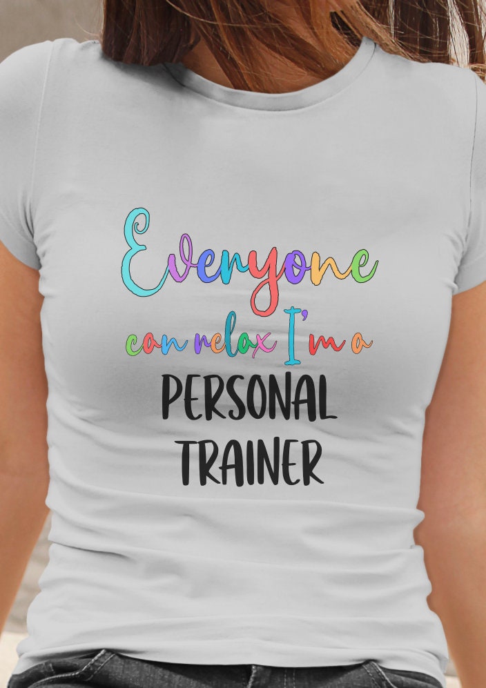 Funny Personal Trainer Shirt, Personal Trainer Gift, Personal Training ...