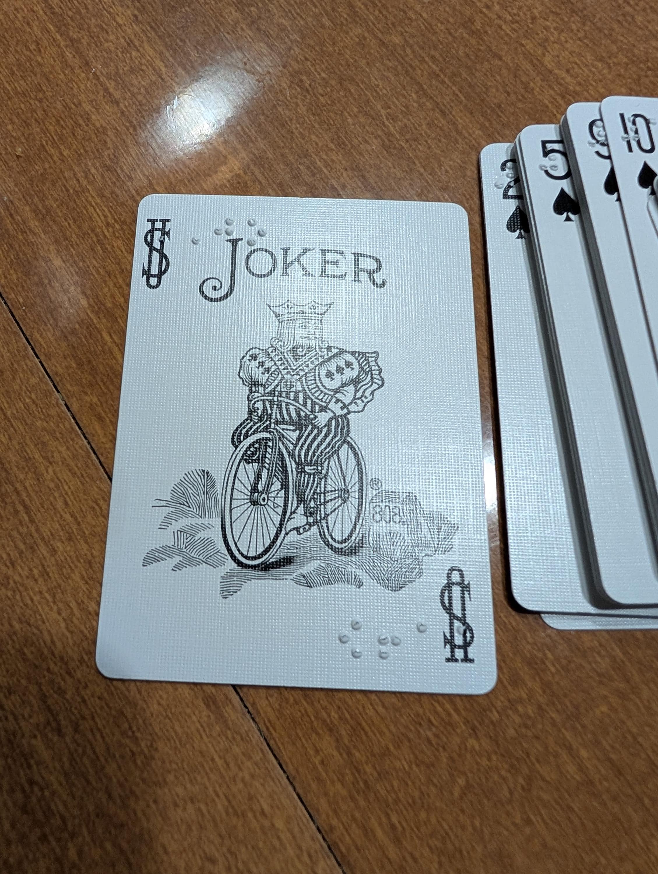 Braille Playing Cards – Standard 52 Card Deck With Braille | Accessible ...