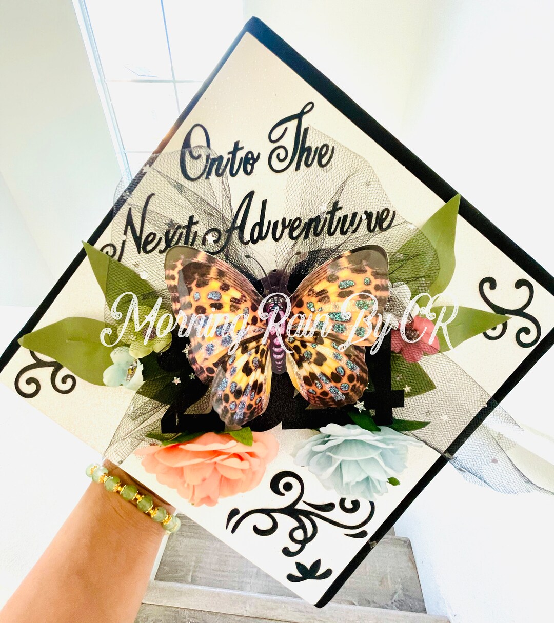 Onto the Next Adventure Graduation Cap Topper - Etsy