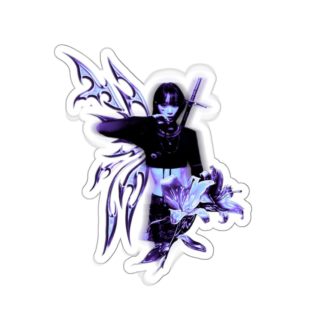 Lesserafim Chaewon Kiss-cut Sticker - Etsy