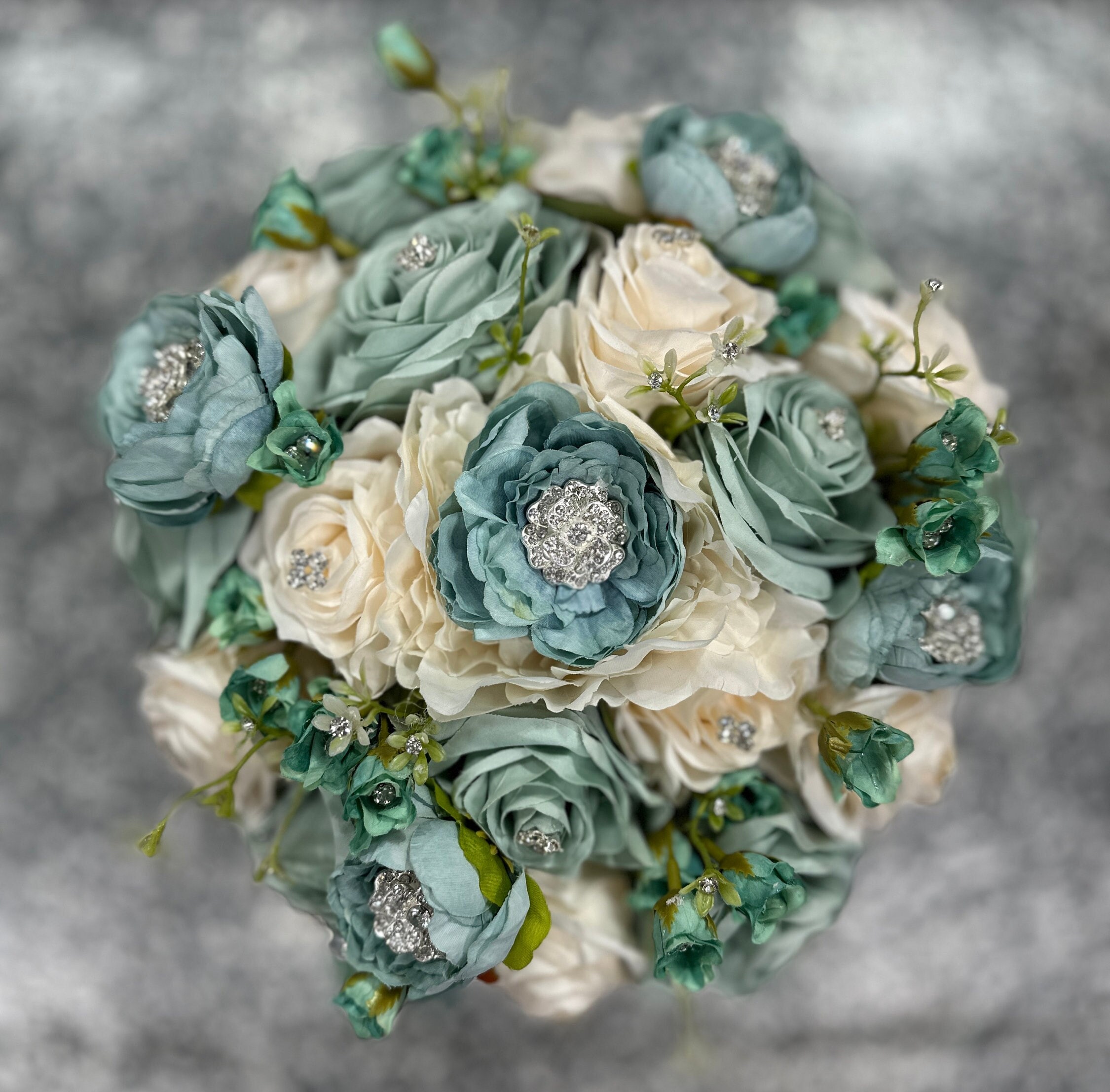 Blue Sage Bouquet - Etsy