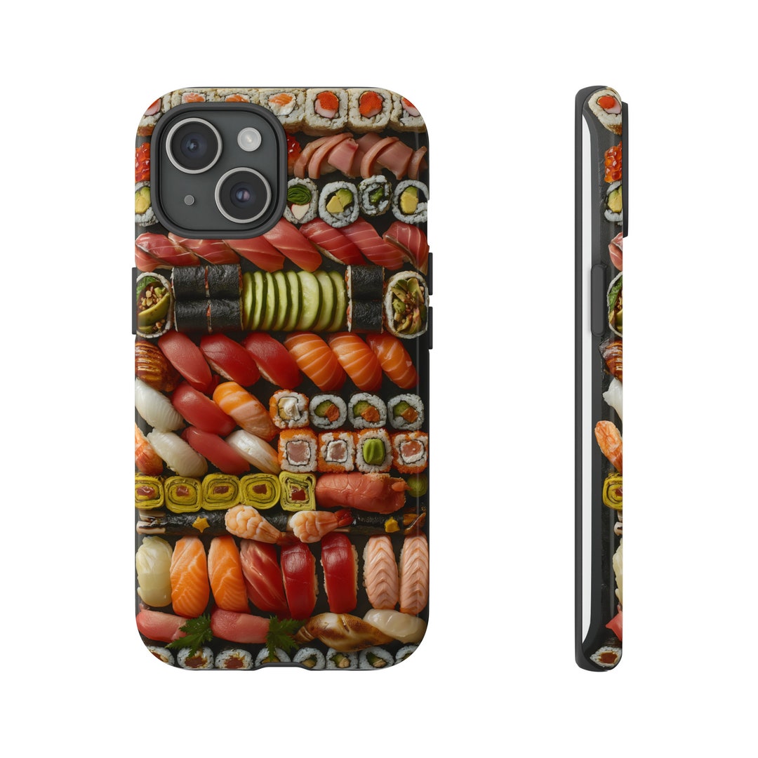 Sushi Phone Case Inspired by Chuck Close Art for iPhone & Samsung ...