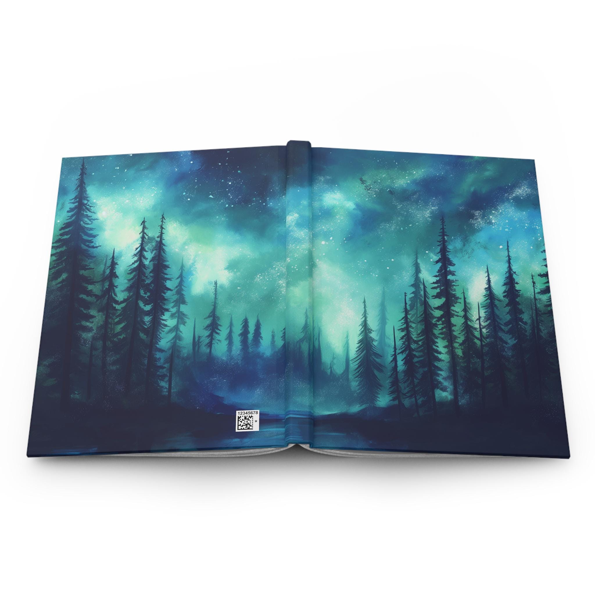 Personalized Aurora Borealis Journal: Northern Lights Notebook, 150 ...