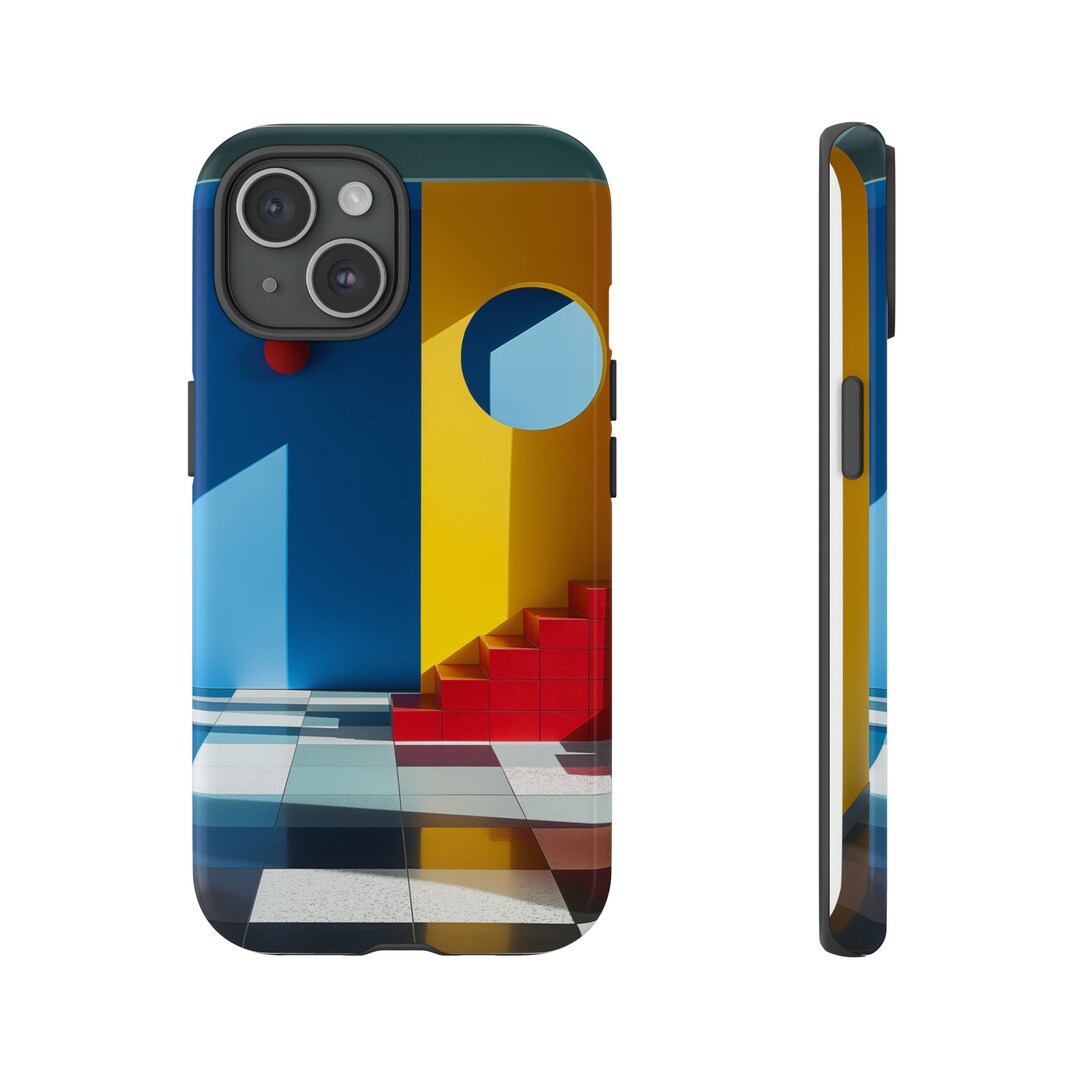 Colorful Midcentury Modern Art Phone Case for Iphone, Galaxy & Pixel ...