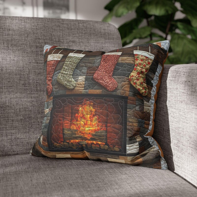 Fireplace Quilt - Etsy