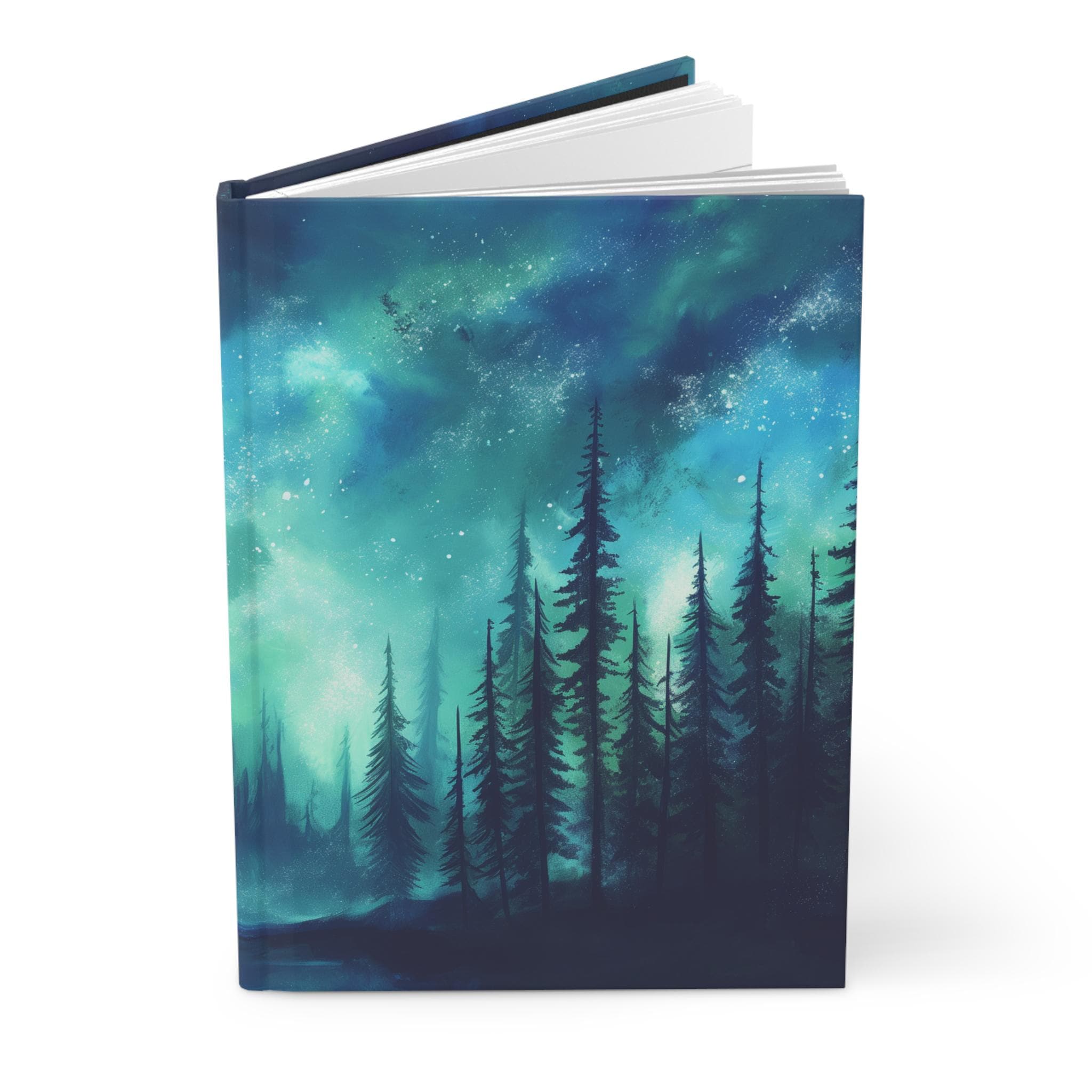 Personalized Aurora Borealis Journal: Northern Lights Notebook, 150 ...