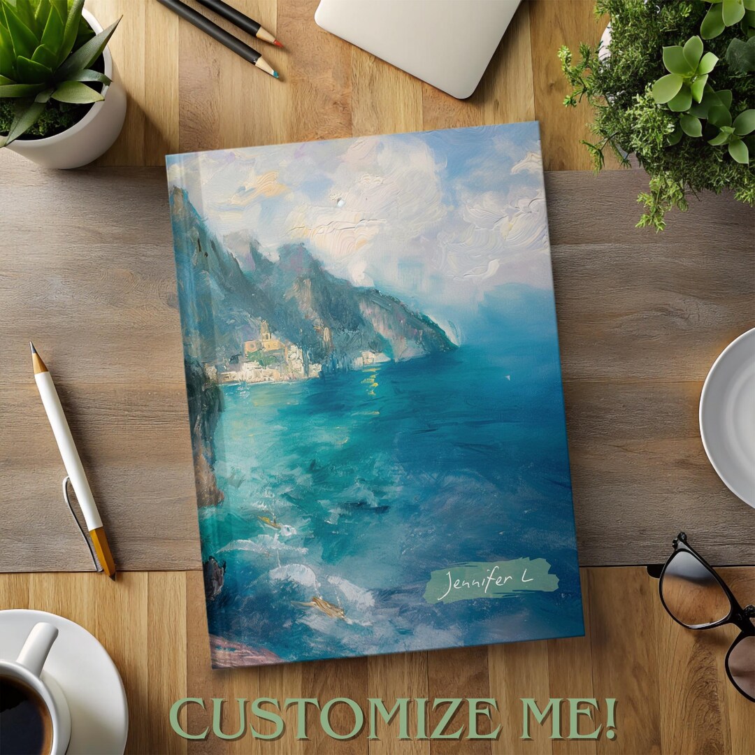 Customizable Amalfi Coast Travel Journal: Italy Vacation Diary ...