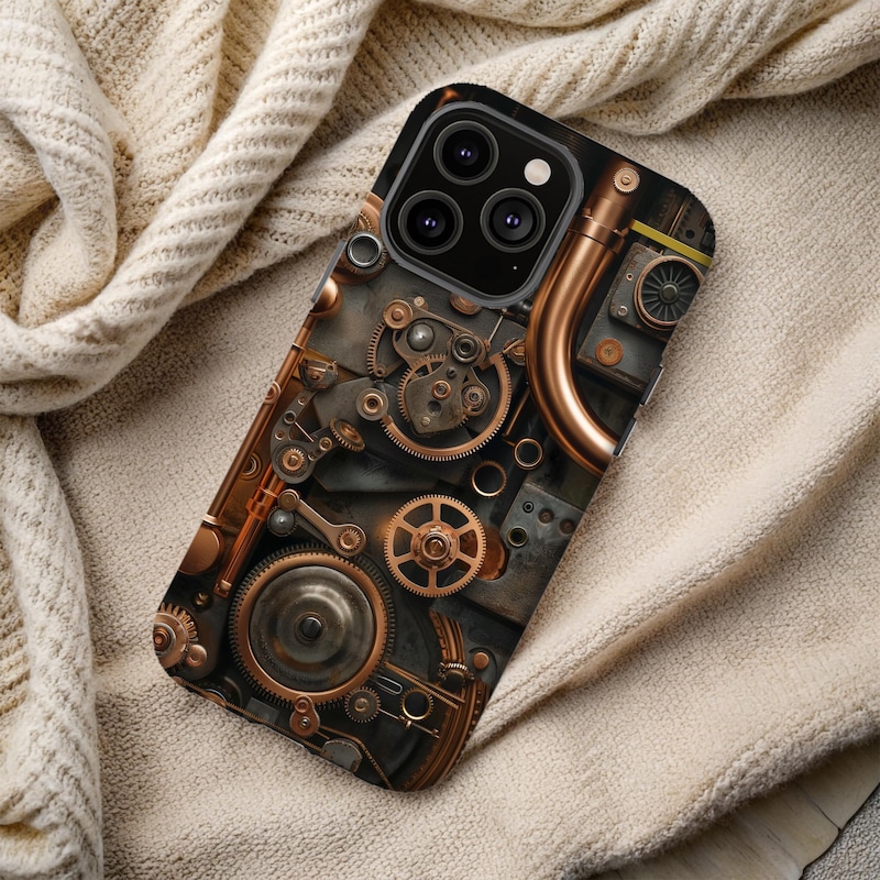 Custom Steampunk Phone Case - Etsy