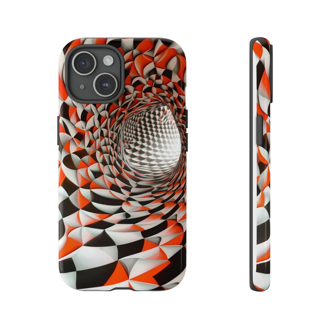 Optical Illusion Kinetic Pop Art Phone Case Inspired by Vasarely and ...