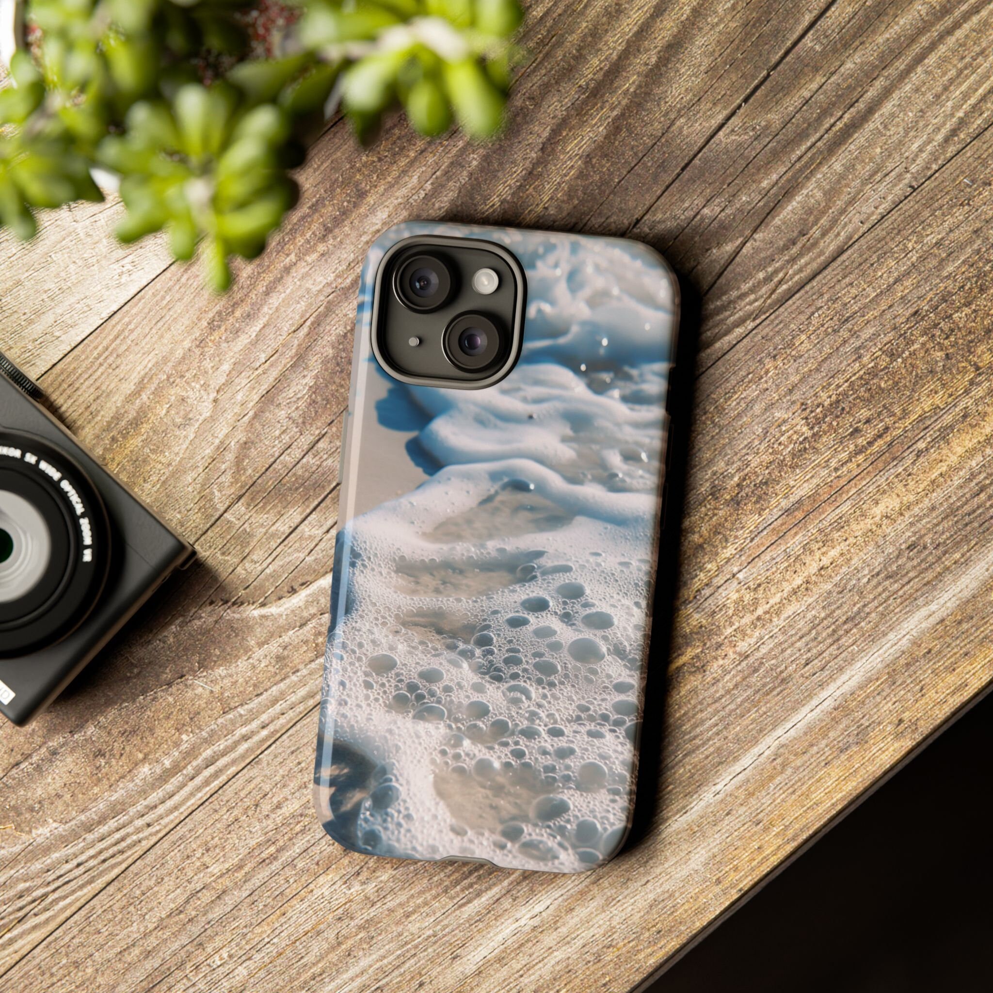 Beach Waves Phone Case for iPhone and Samsung Models, Imagine Your Toes ...