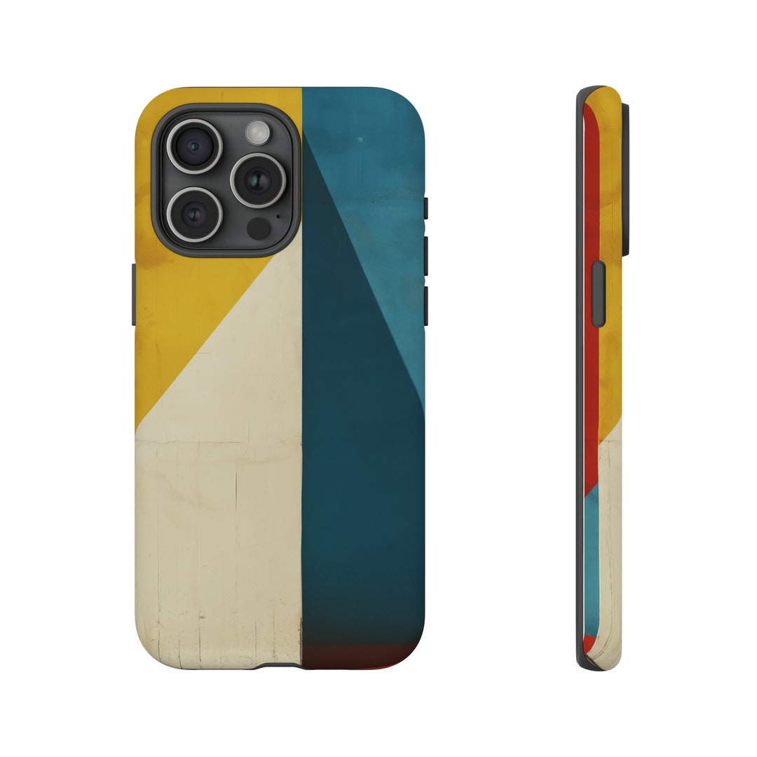 Mid-century Modern Art Phone Case for iPhone or Samsung, Inspired by ...