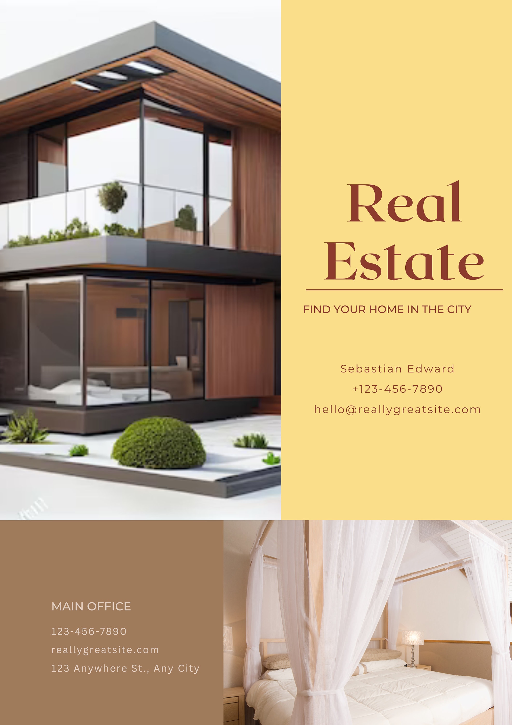 Template for Property Advertisement and Marketing/ Design/ - Etsy