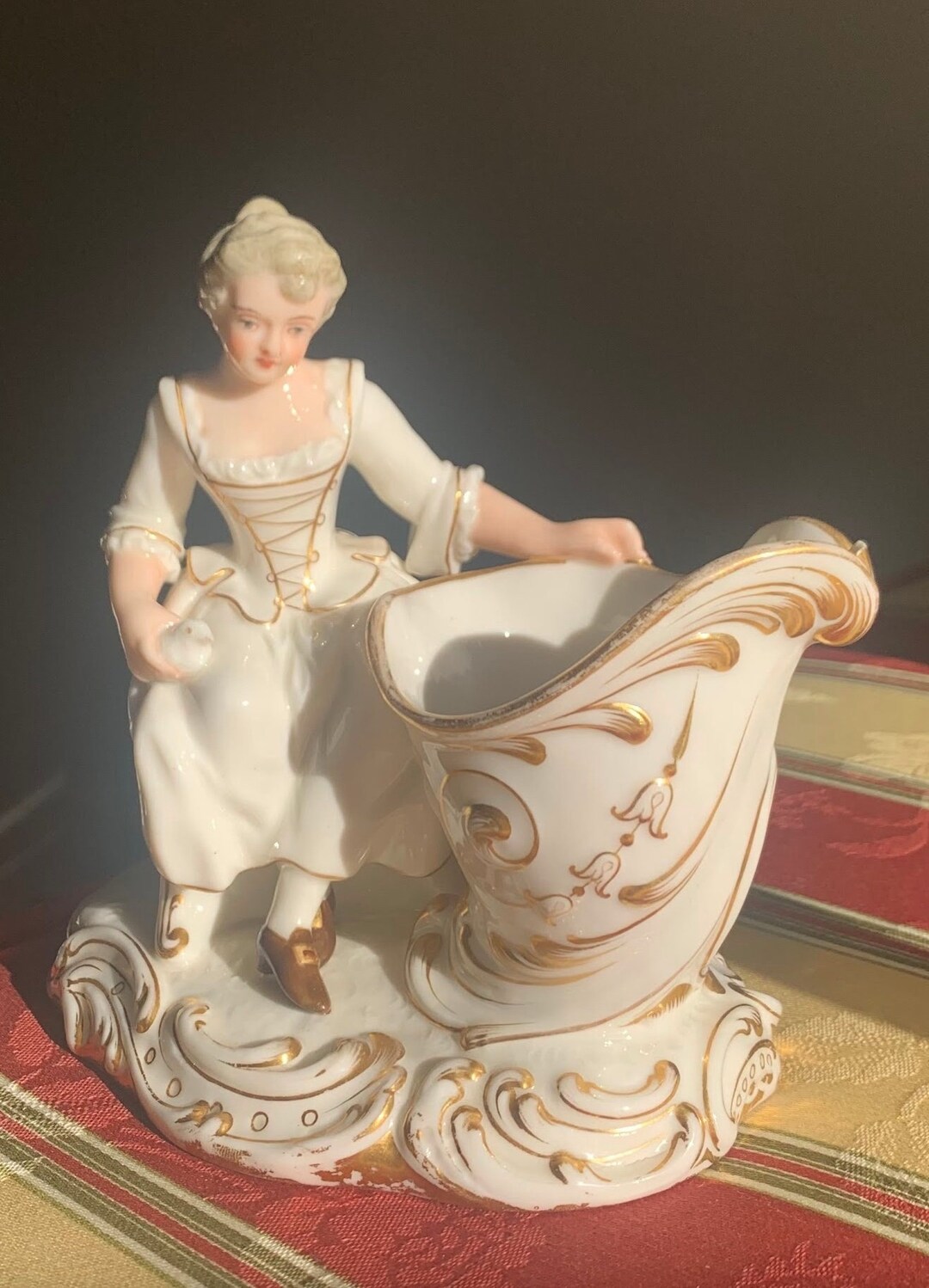 Antique Minton Figurine From 1808. lady With a Creamer. - Etsy