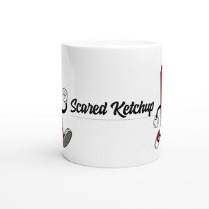 Scared Ketchup 11oz Ceramic Covfefe Mug - Etsy