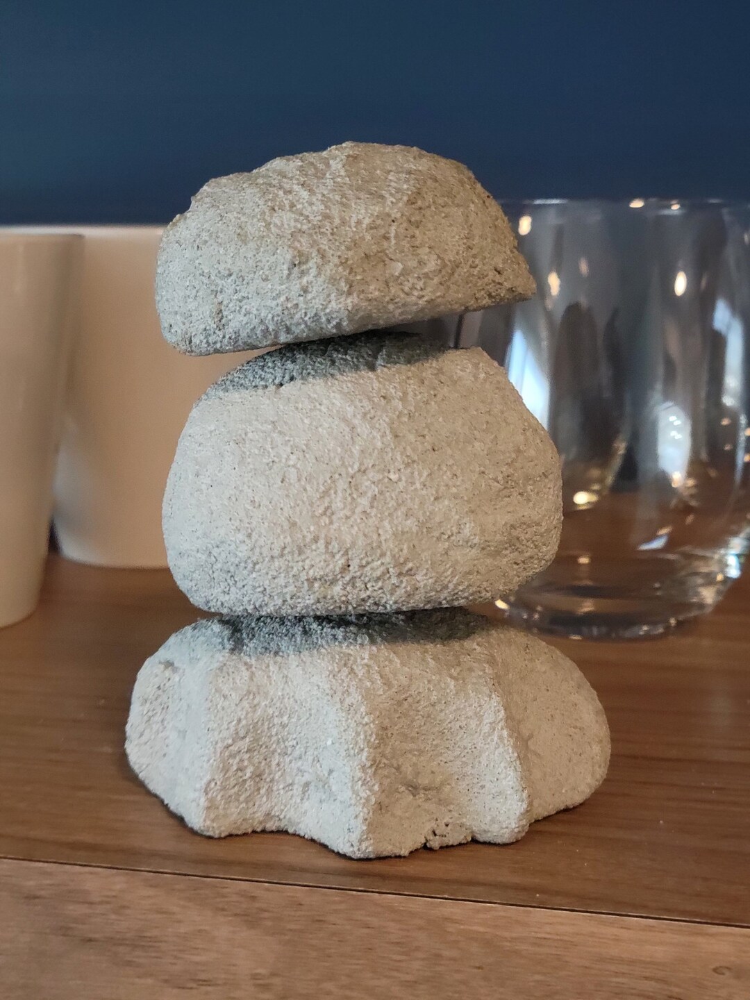 Concrete Paperweight, Modern Minimalist Decor for Office, Desk, Shelf ...