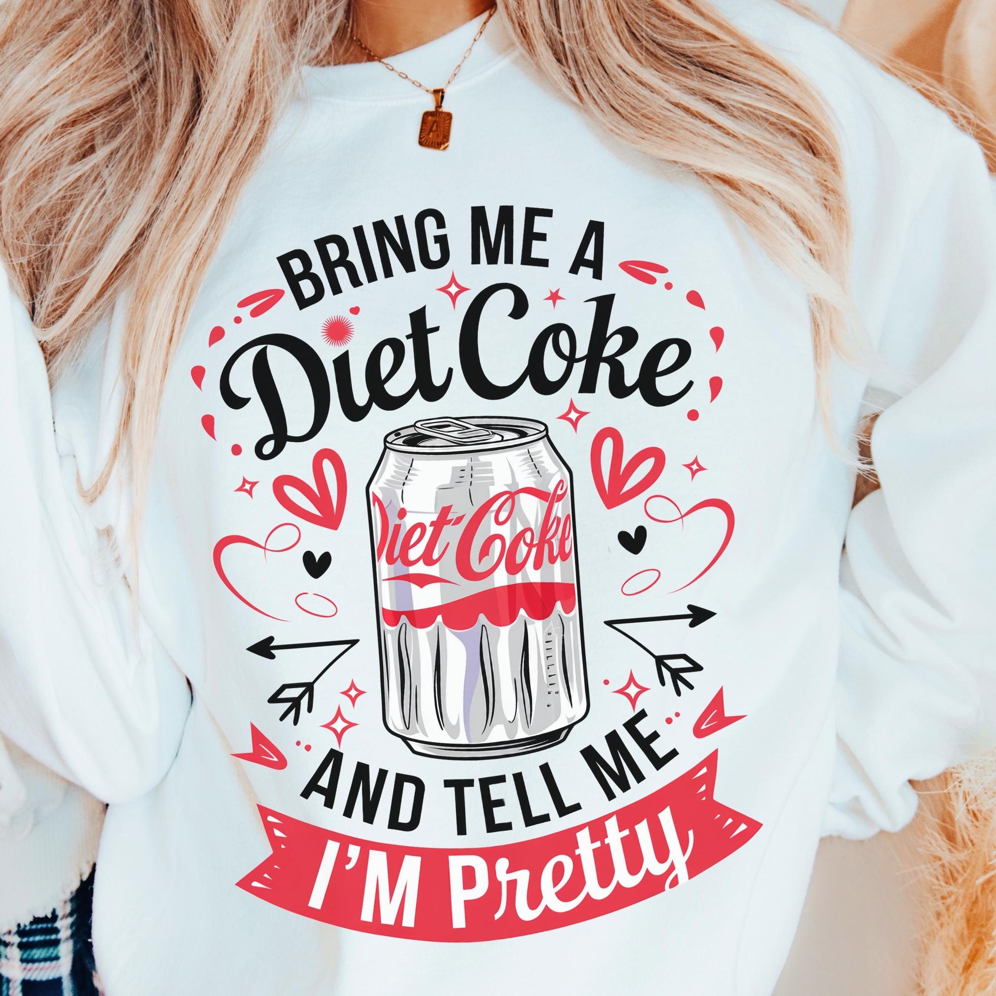Bring Me a Diet Coke Png Digital Download | Diet Coke Girl Design ...