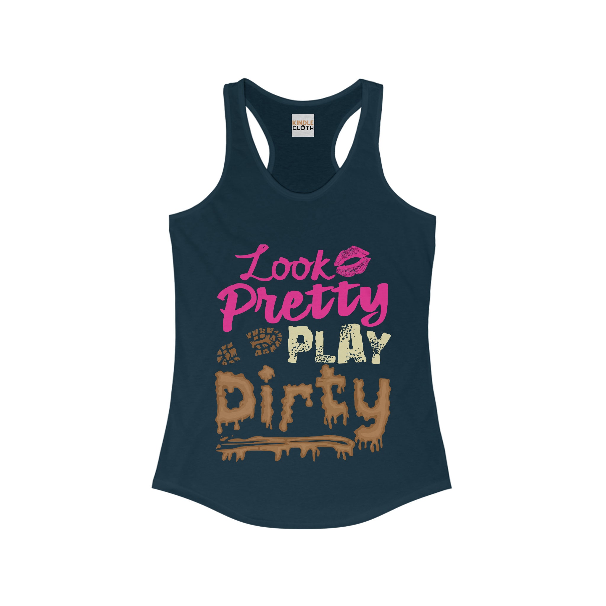 Matching Mud Run Tank Top for Women Look Pretty Play Dirty Matching ...