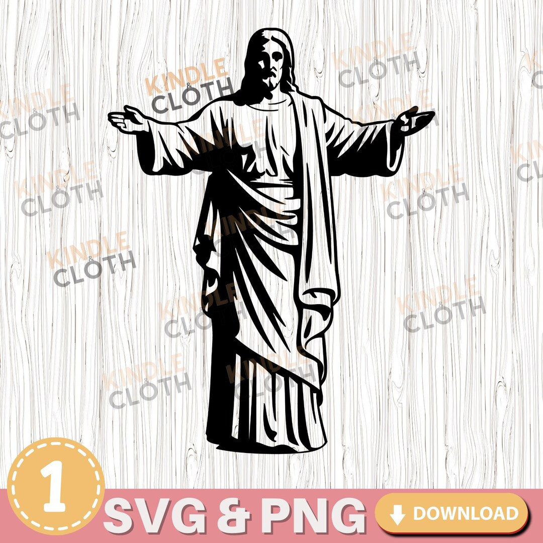 Christus Svg Png File for Cricut Instant Digital Download Vector Laser ...