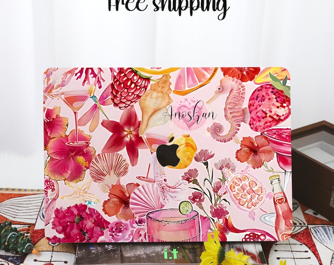Funny Summer MacBook Case Fit Mac Air 13 A2681 A3113/pro 13/13.6 Air ...