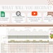 Growing Flower Habit Tracker Spreadsheet | Google Sheet | Digital ...