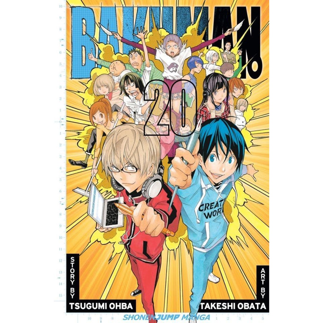 Bakuman Volume 01-20 end English Version PDF Only - Etsy