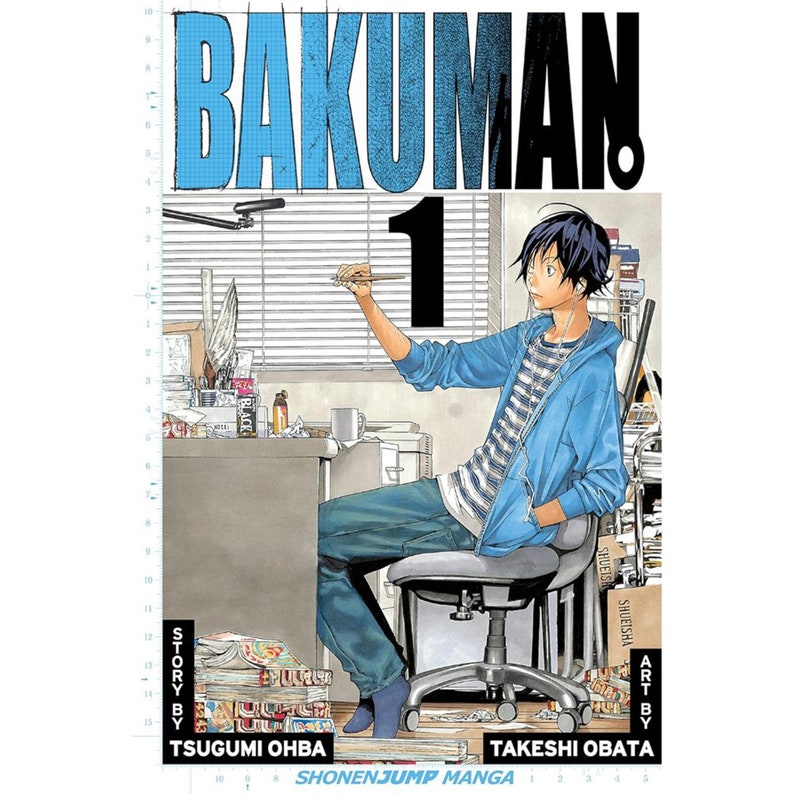 Bakuman Volume 01-20 end English Version PDF Only - Etsy