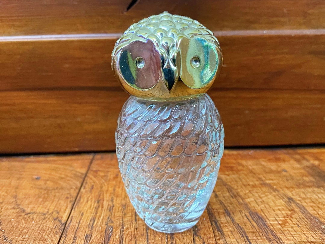 Vintage Avon Owl Perfume Bottle - Etsy