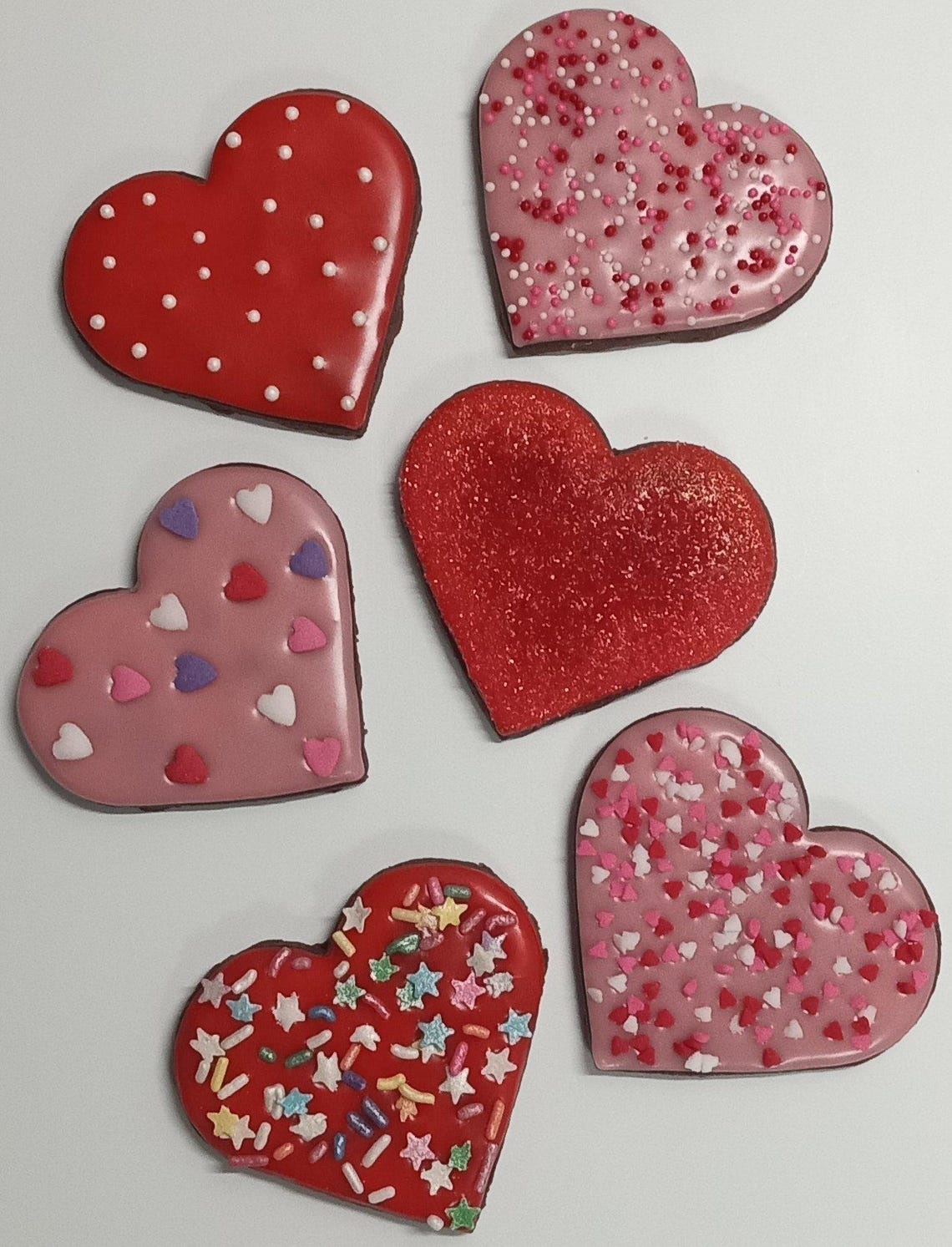 Iced Heart-shaped Sugar Cookies - Great Mother's Day Gift! (1 Dozen) - Etsy