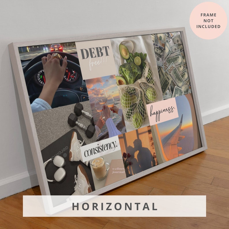 Print Your Visualization Poster, Goal Setting, New Years Resolution ...