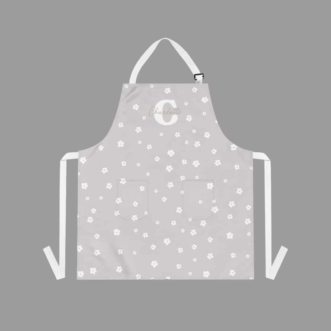 Personalized Chef Apron Custom Name Embroidered Kitchen Gift for Home ...