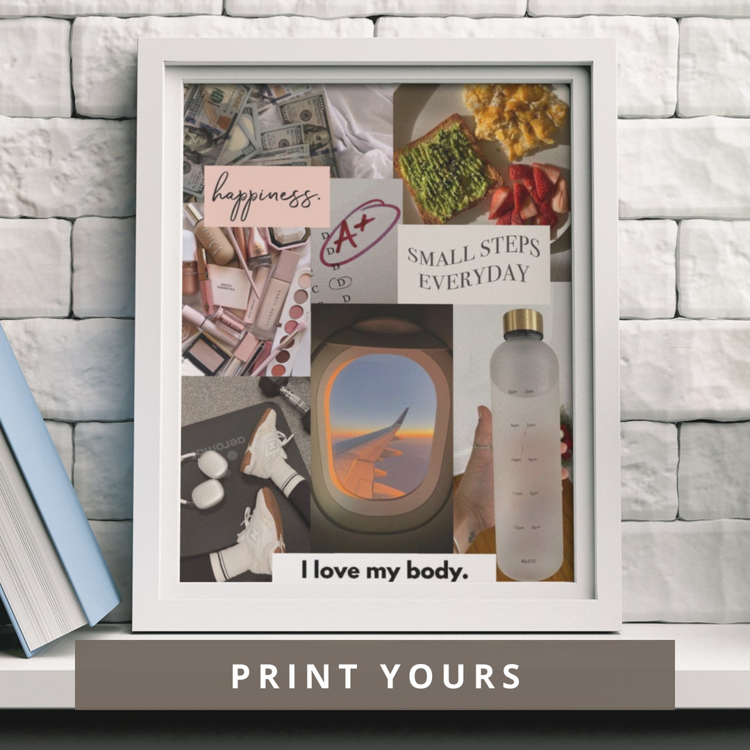 Print Your Own Vision Board, Goal Setting Techniques, Goal ...