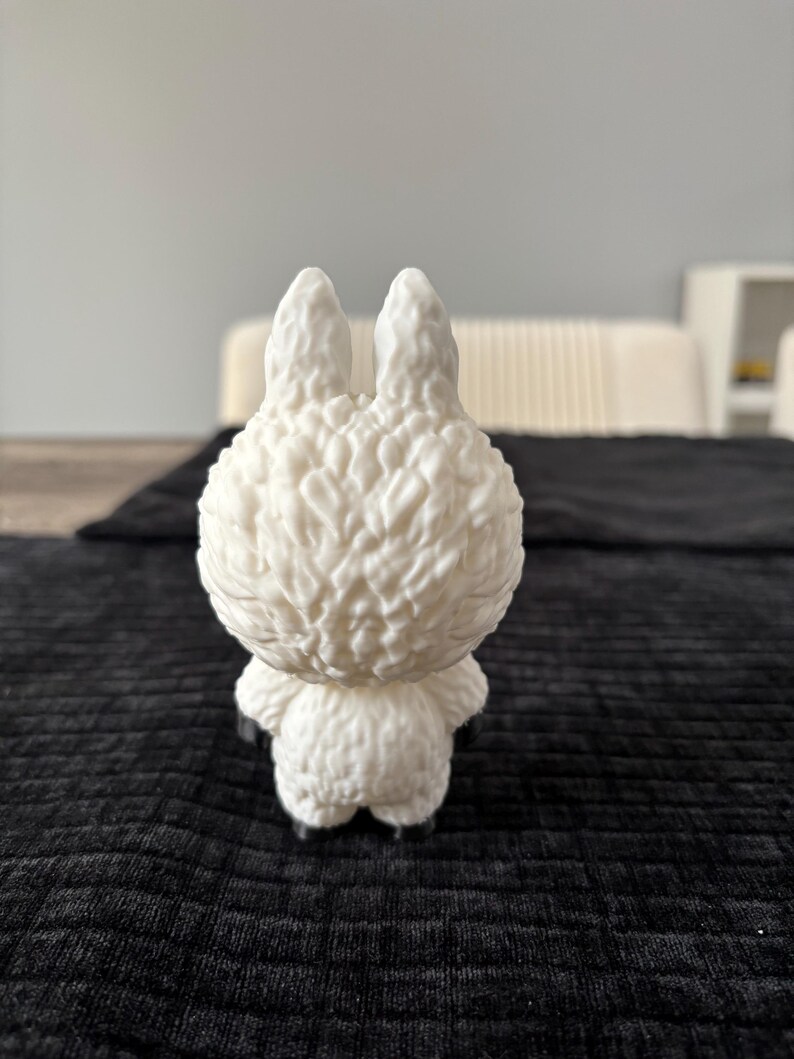 Venom Labubu – White/black Edition | 3D Printed PLA+ Figure | Custom ...
