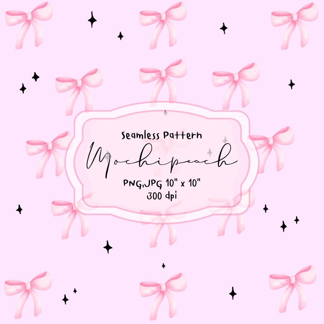 Pink Ribbons Seamless Pattern | Breast Cancer Awareness Digital Paper ...