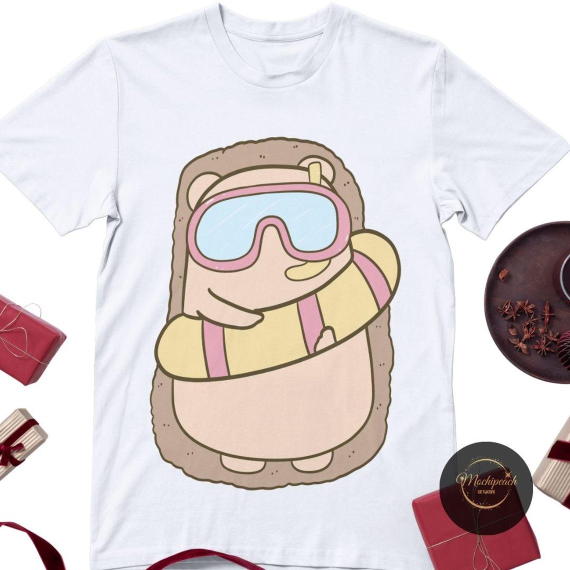 Capybara Summer Clipart | Cute Beach Capybara PNG - Etsy