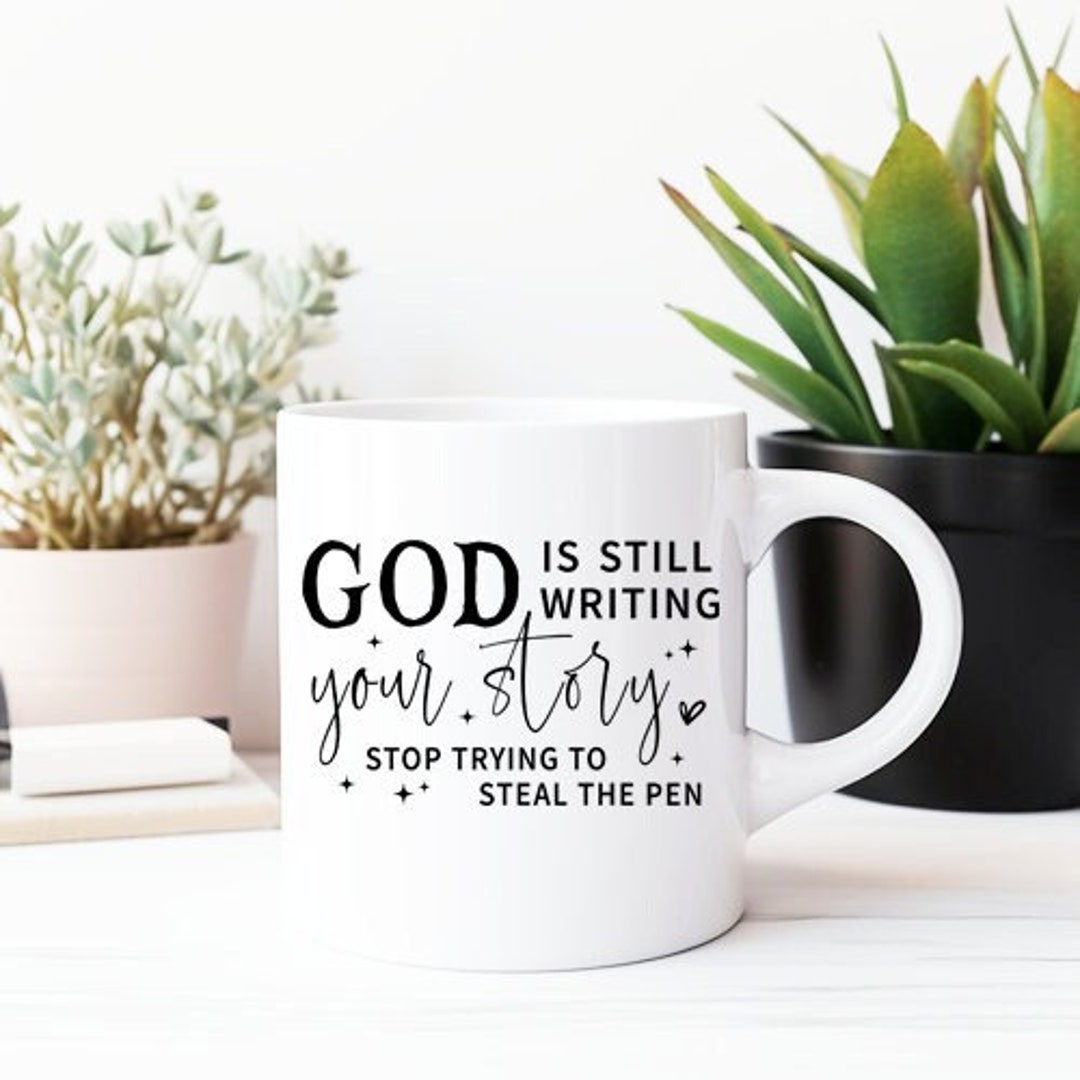 Christian Mug Writing Your Story Mug Coffee Mug Coffee Cup - Etsy