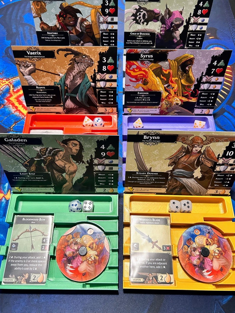 Descent: Legends of the Dark - Acts 1 & 2 in One Box Insert/organizer ...