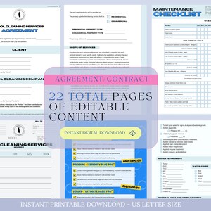 Pool Cleaning Services Agreement, Swimming Pool Service Agreement ...