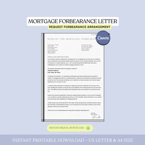 Forbearance on a Mortgage - Etsy