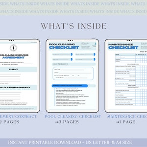 Pool Cleaning Services Agreement, Swimming Pool Service Agreement ...