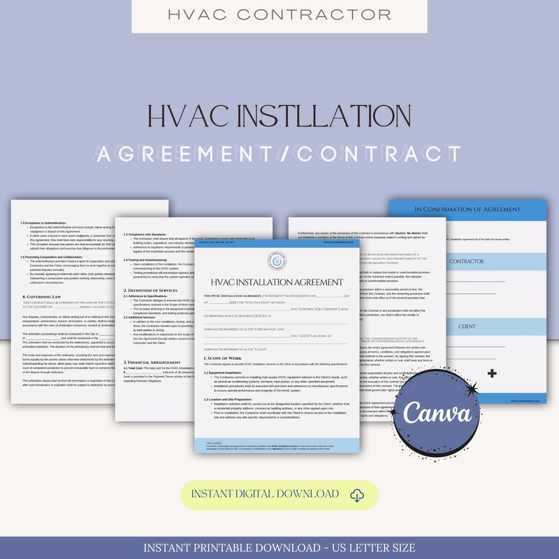 Hvac System Proposal - Etsy