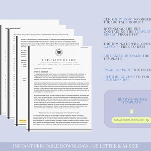 University Admission Offer Letter Template (uk-specific, Extended ...