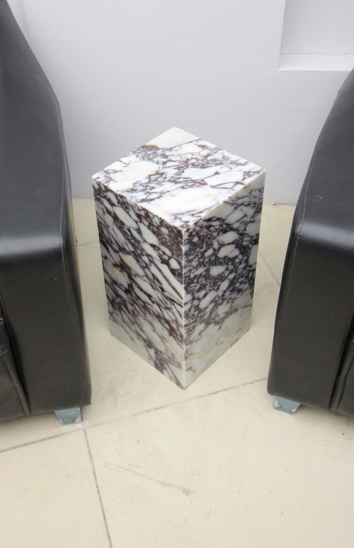 Calacatta Viola Marble Side Table Coffee Table Marble - Etsy