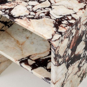 Calacatta Viola Marble Side Table, Coffee Table , Marble Coffee Table ...