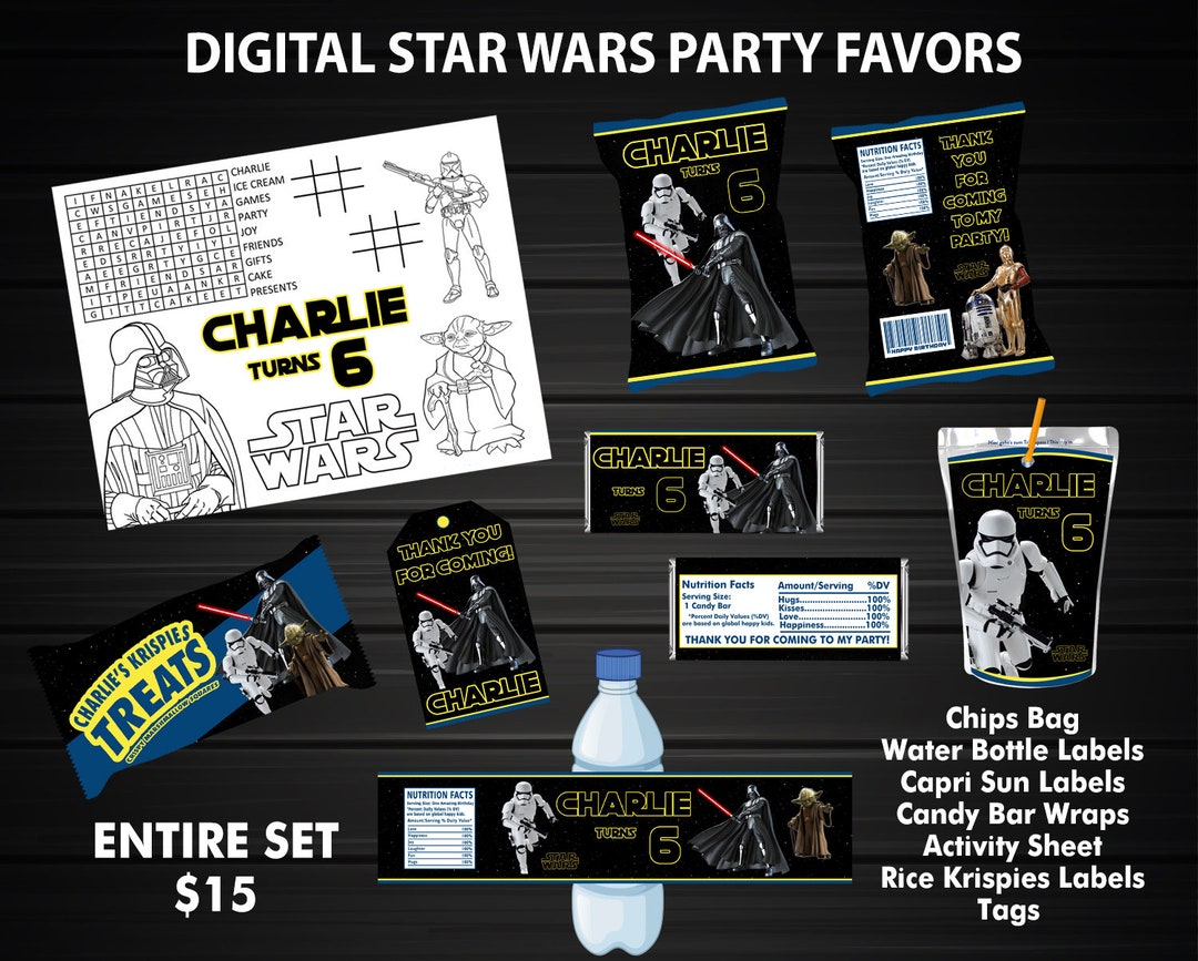 Black Panther Party Pack, Black Panther Birthday Printables, Black ...