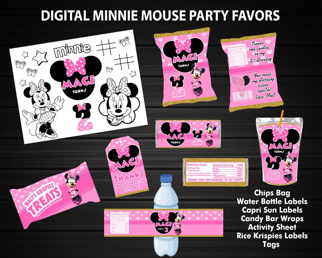 KI Minnie Mouse , Printables Minnie Mouse, Labels Minnie Mouse ...